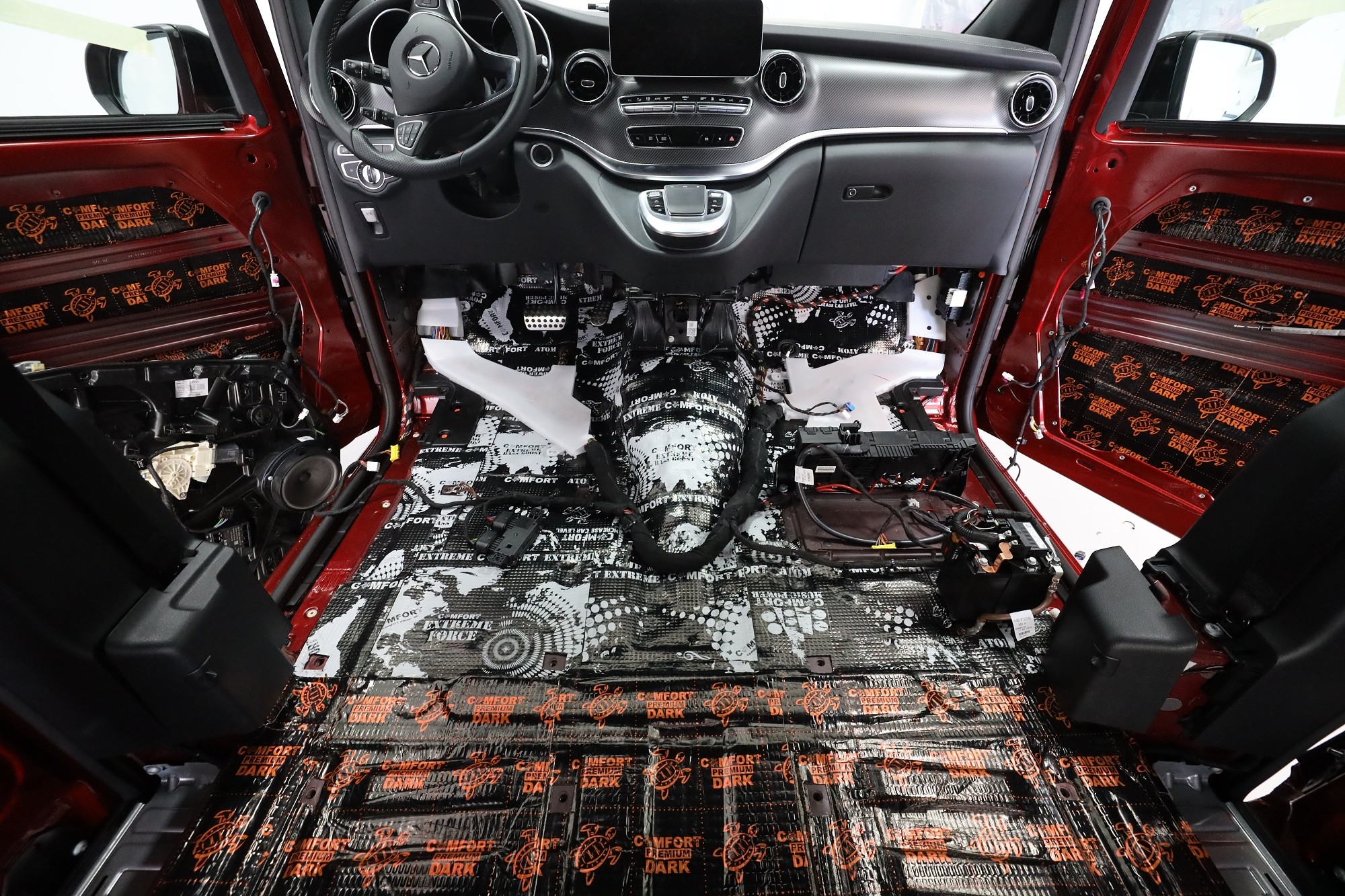 Mercedes-Benz V-Class - soundproofing - Ahifi.store