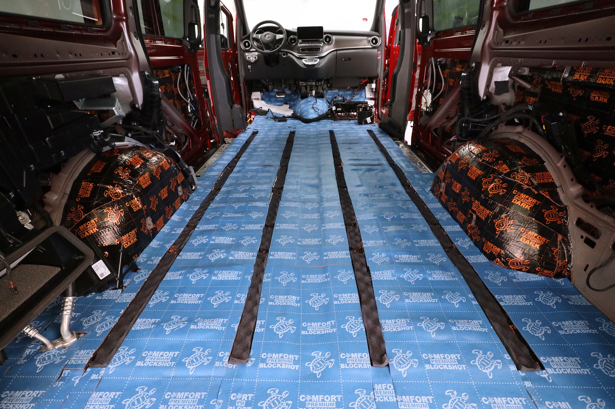 Mercedes-Benz V-Class - soundproofing - Ahifi.store